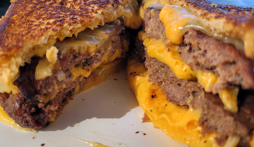 How to Make Grilled Cheese Hamburgers | The Best of Both Worlds